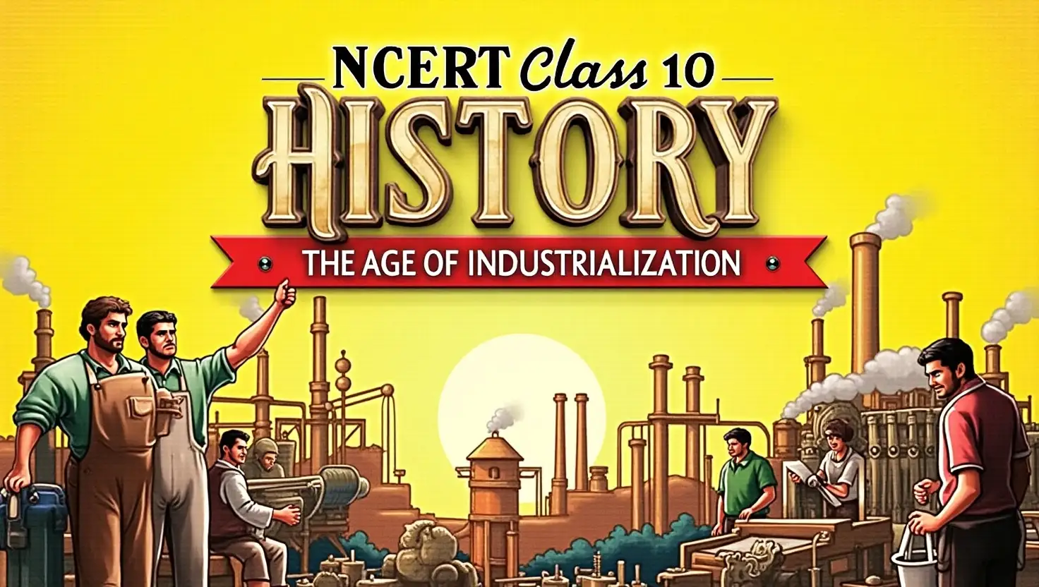 NCERT Class 10 History Chapter 4 PDF – The Age of Industrialisation ...