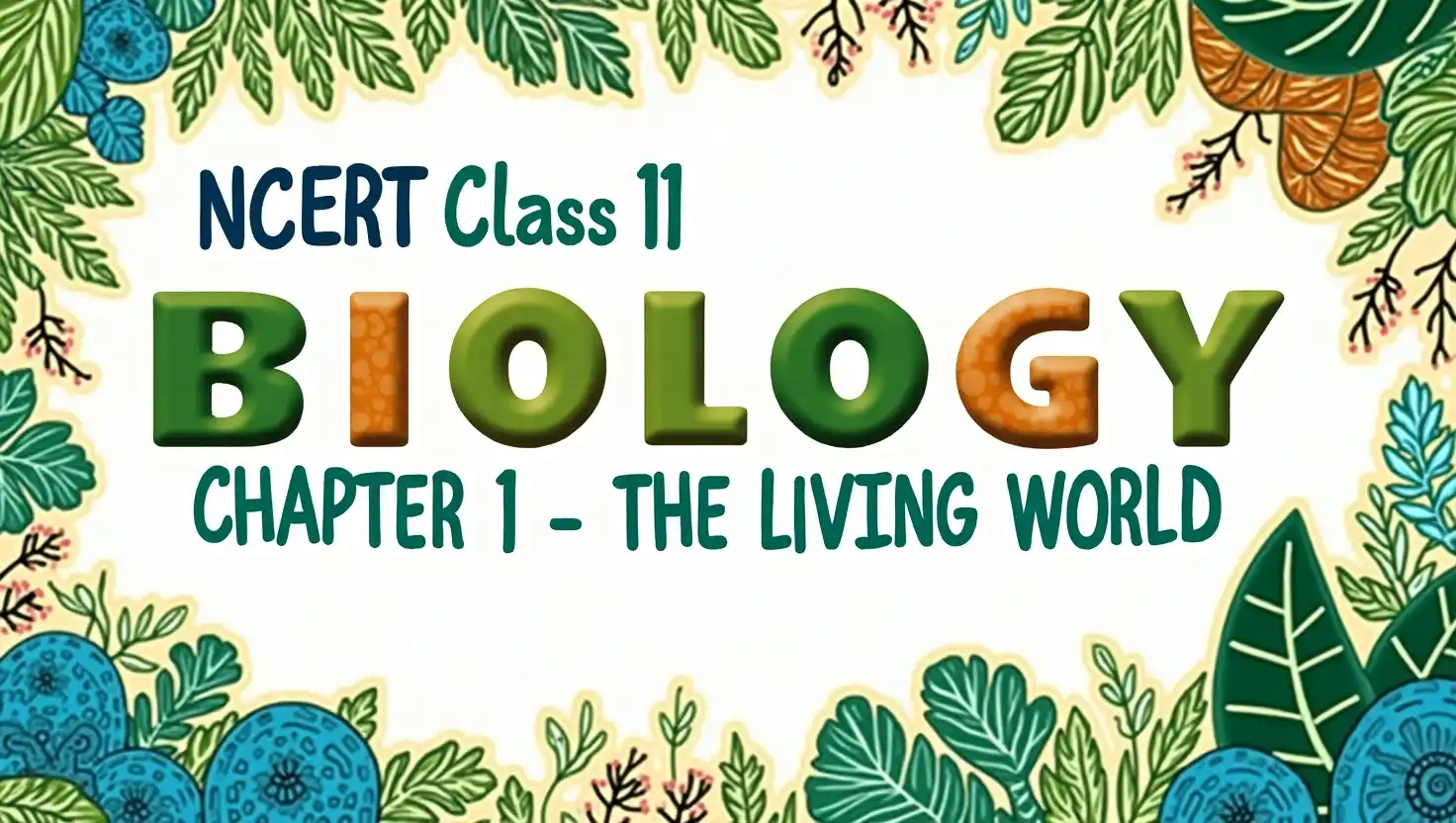 NCERT Class 11 Biology Chapter 1: The Living World PDF Download and ...