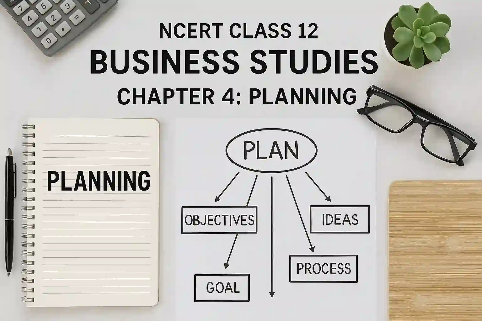 NCERT Class 12 Business Studies Chapter 4: Planning PDF Explained with ...