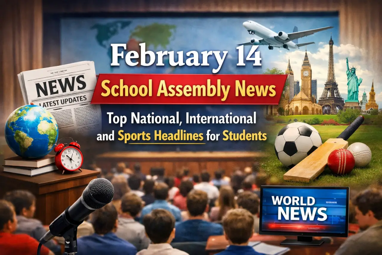 February 14 School Assembly News: Top National, International and ...